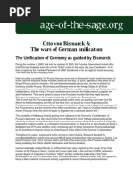 Blood and Iron | PDF | Kingdom Of Prussia | Otto Von Bismarck