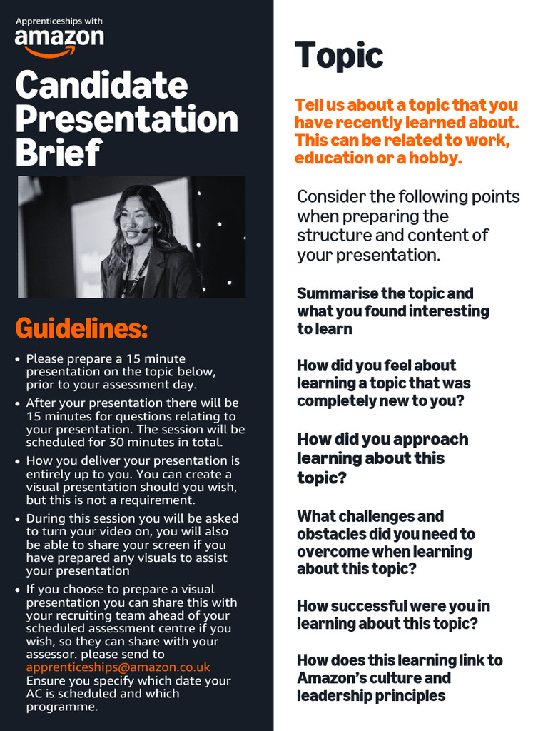 Candidate Presentation Brief - To Prepare For Your Interview-4 | PDF