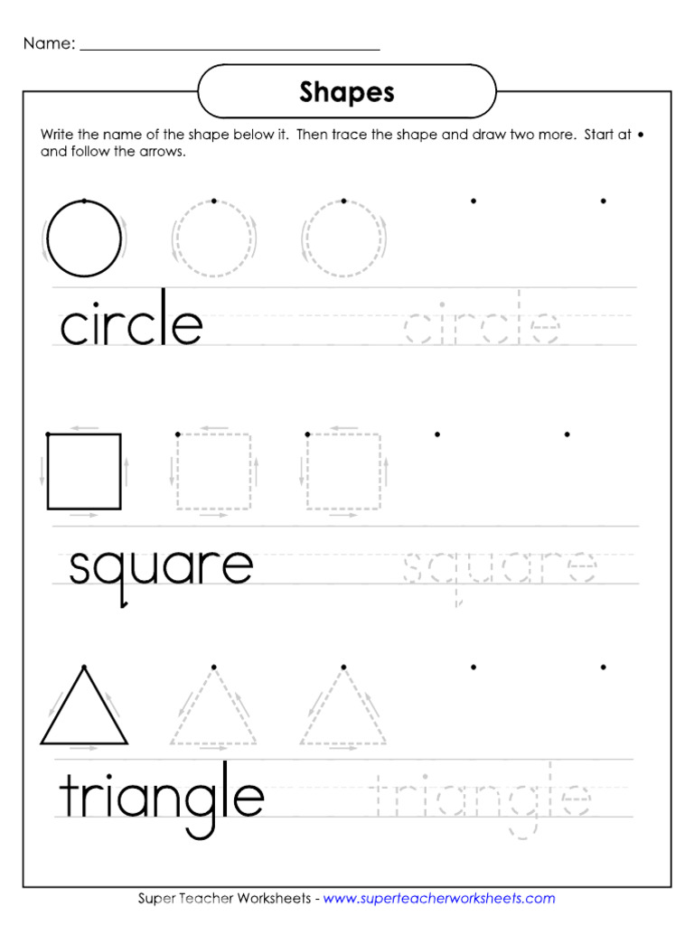Basic Shapes 1 WRBZD | PDF