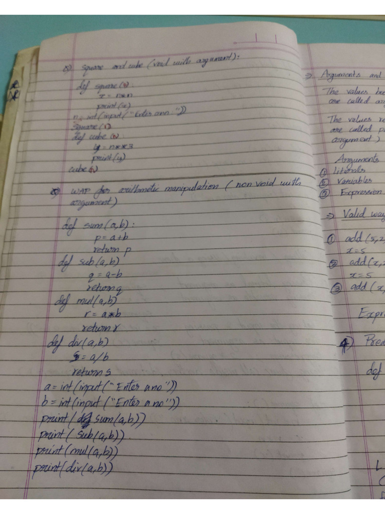 Working With Functions | PDF