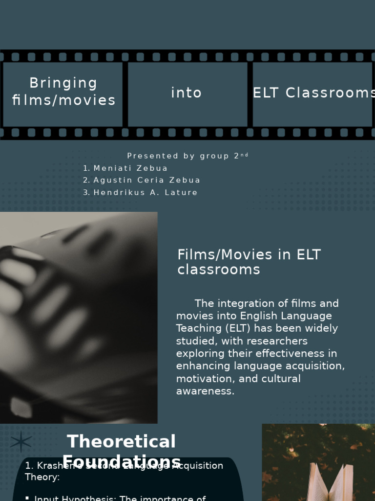 Bringing Films/Movies in ELT Classrooms | PDF | Language Acquisition ...