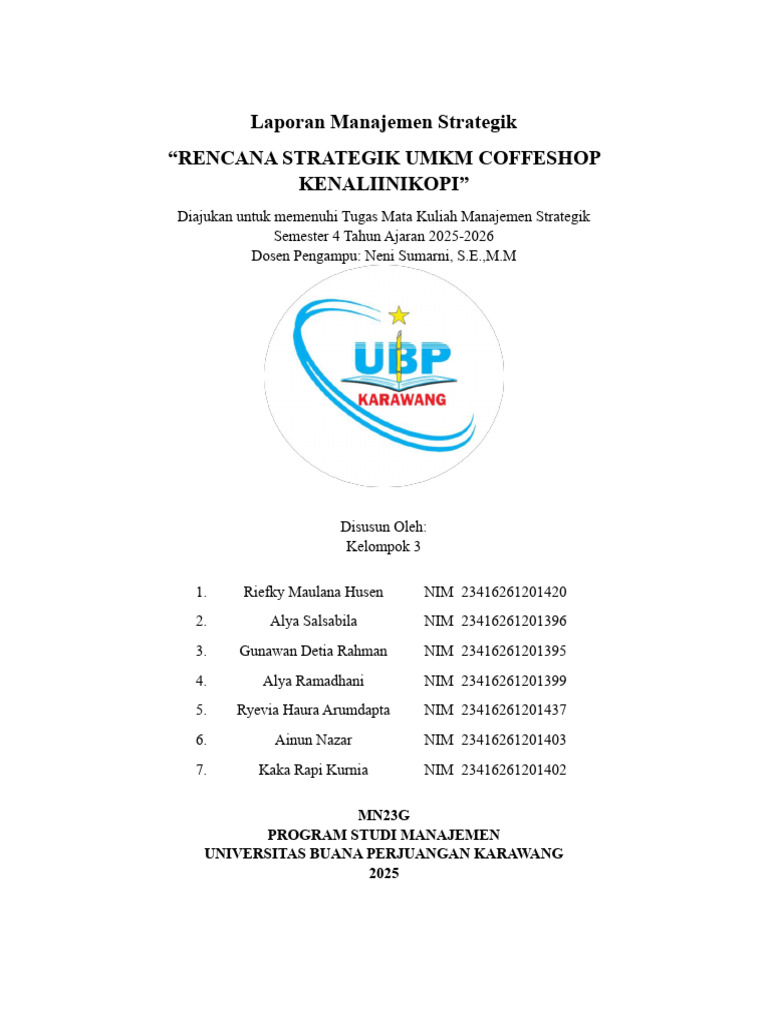 Kelompok - 3 - Tugas - 1 - Hasil Analisa Berupa MATRIKS SWOT | PDF