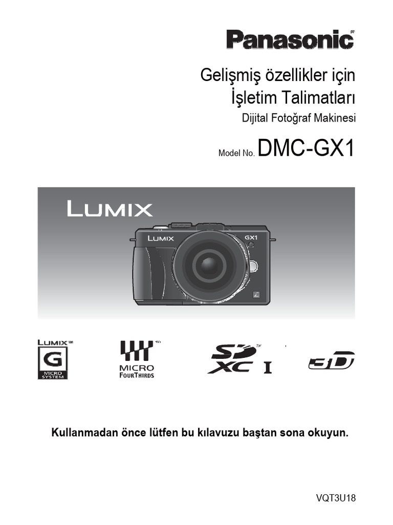 Panasonic DMC GX1K-X | PDF