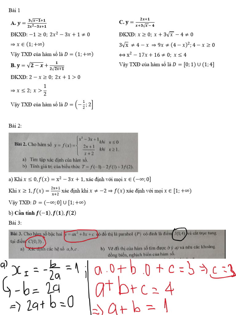 Chữa đề cương GKII 6-2-2025 | PDF
