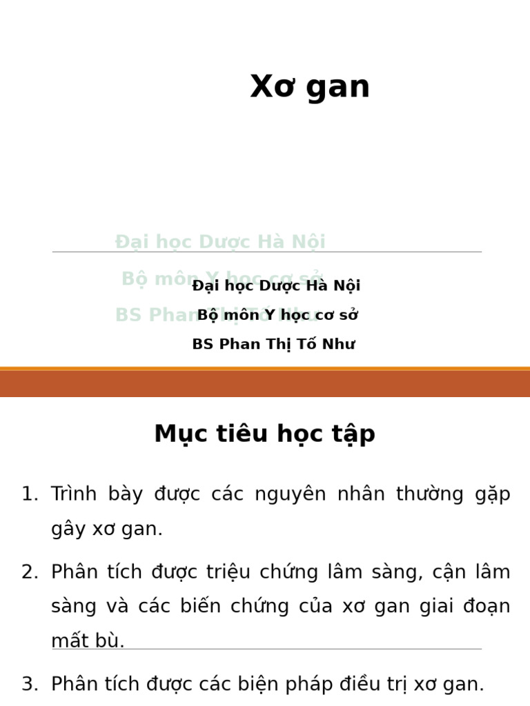 Xơ Gan | PDF