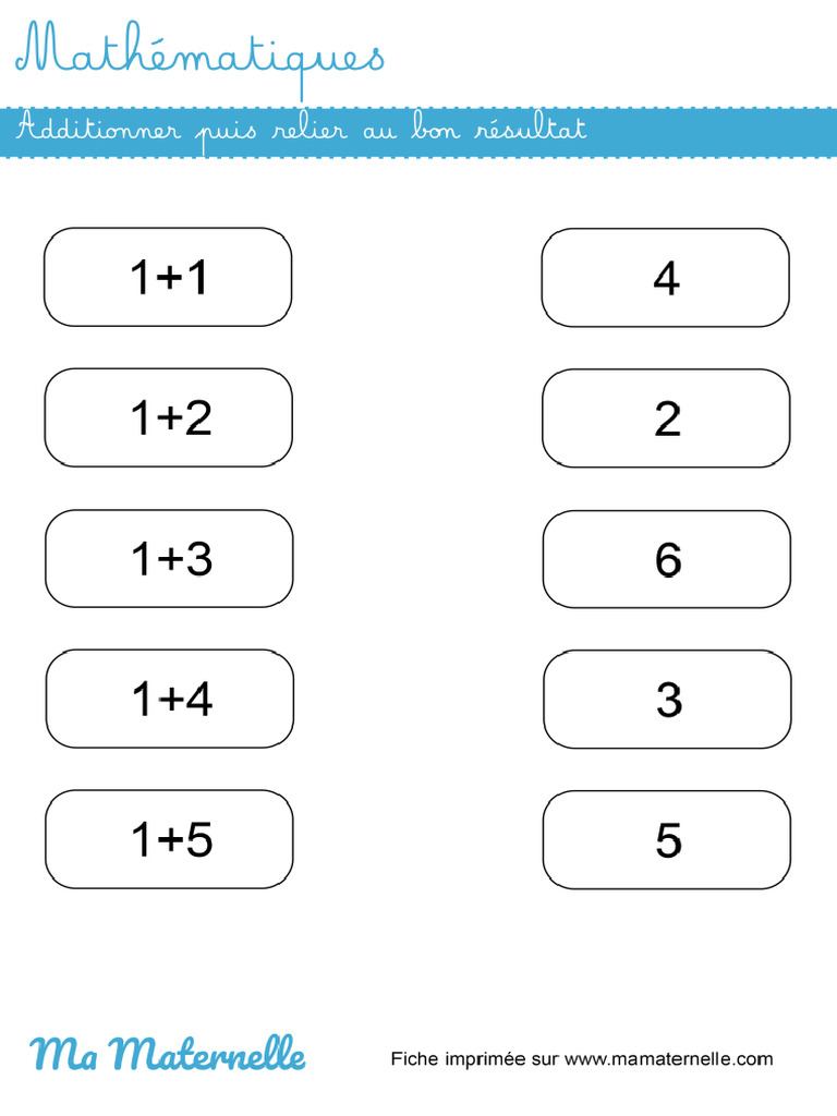 Maths Grande Section | PDF
