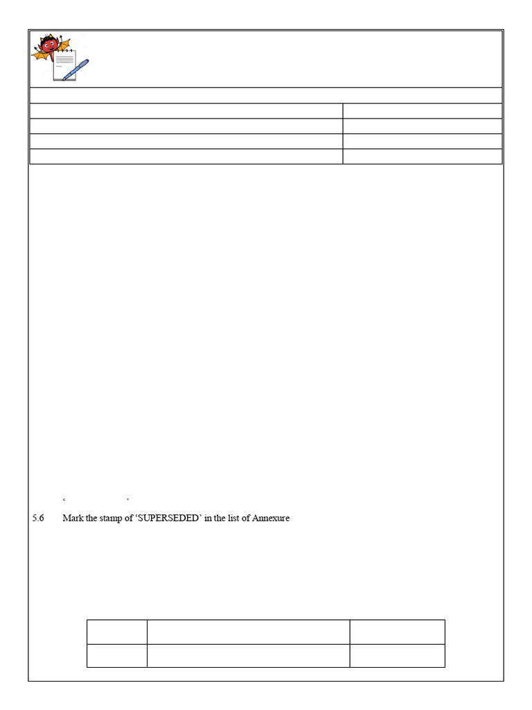 SOP For Control of Documents of External Origin | PDF