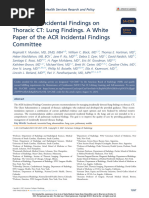 ACR 2023 Lung RADS | PDF | Ct Scan | Radiology