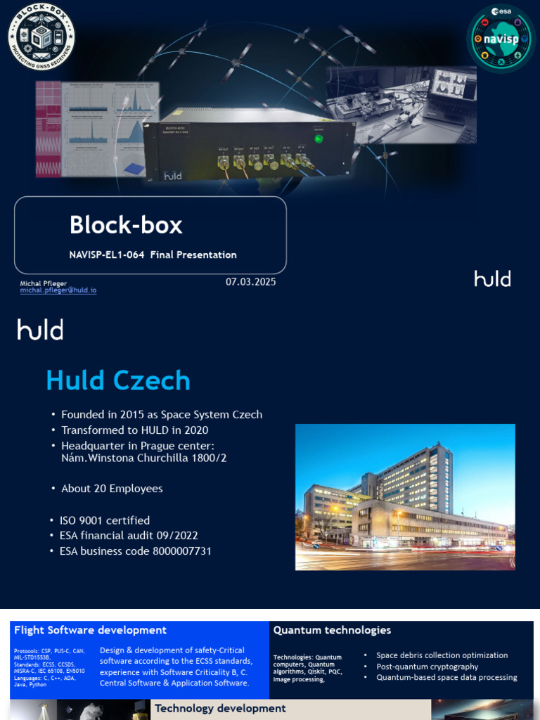 Huld Block-Box Final Presentation Final | PDF | Solid State Drive ...