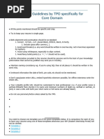 Tabular Resume Template Guide | PDF