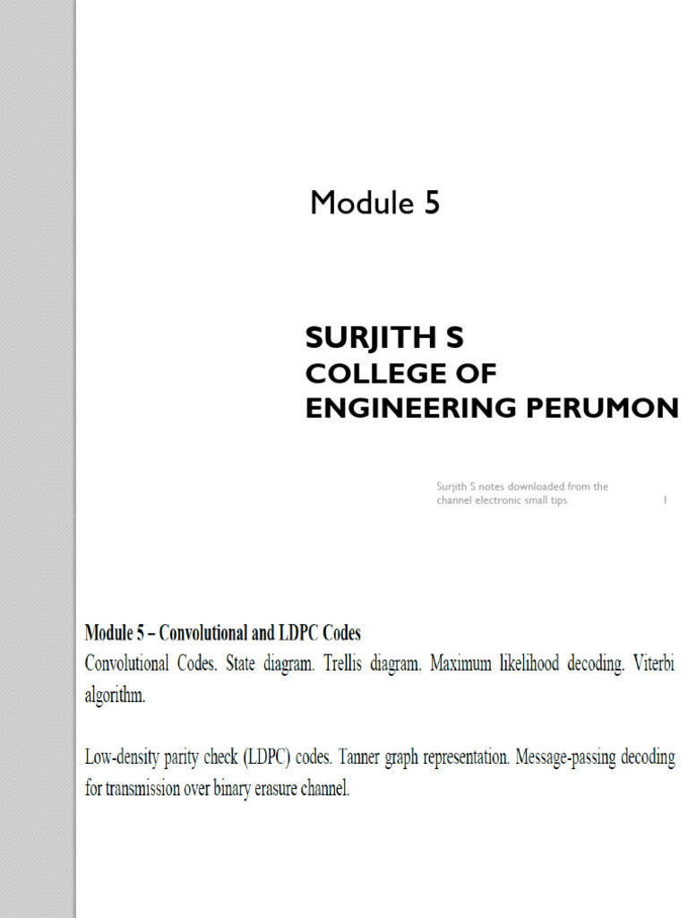 ECT 306 ITC Module 5 (2019 Scheme) | PDF | Data Transmission | Naming Conventions