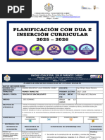 Inserciones Curriculares 2025 | PDF | Evaluación | Sustentabilidad