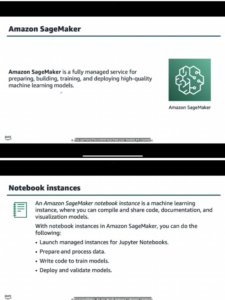 Build Train Deploy ML Models_Amazon Sagemaker | PDF