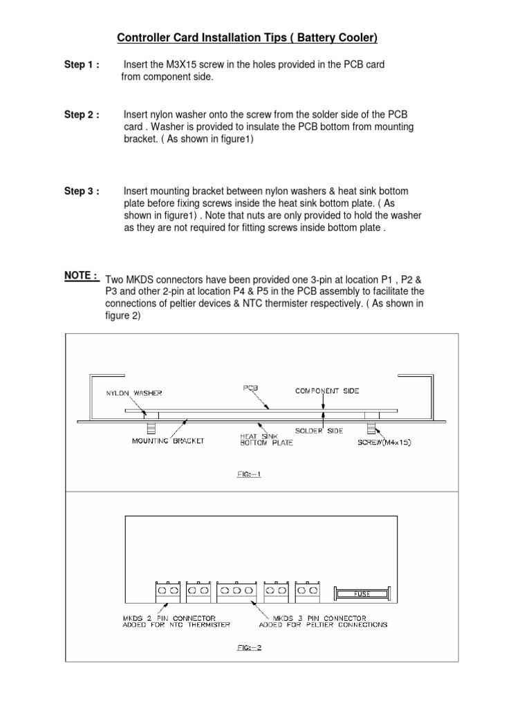 Controller Card Installation Guide | PDF