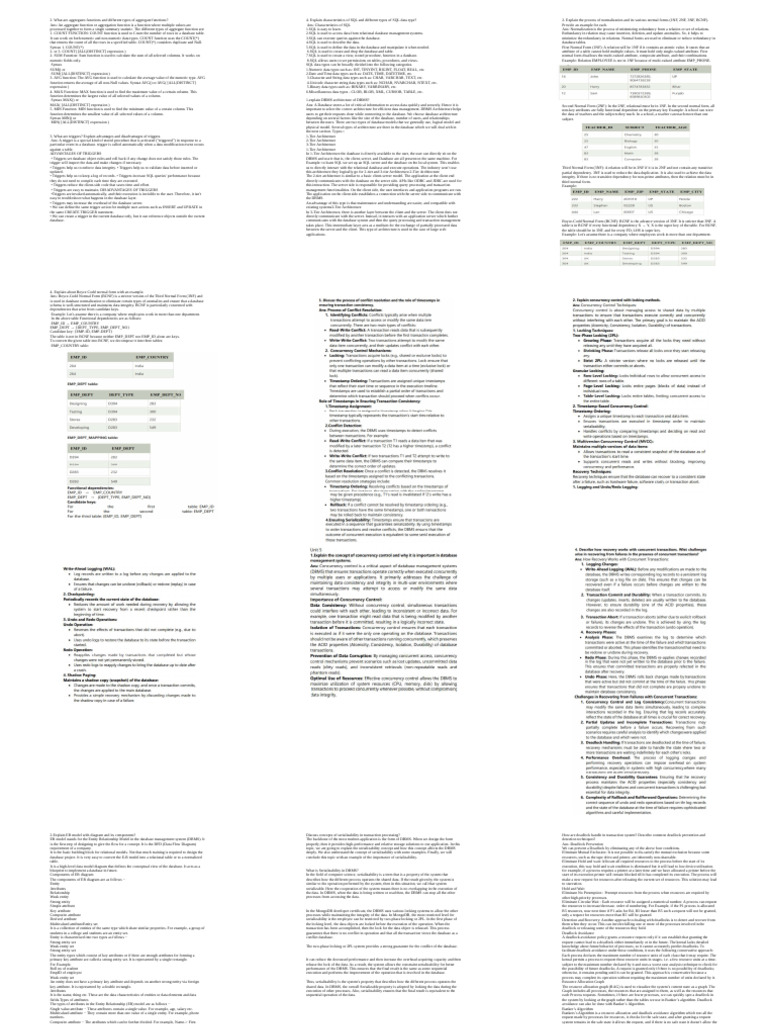 Bdms Long | PDF | Databases | Data Management Software