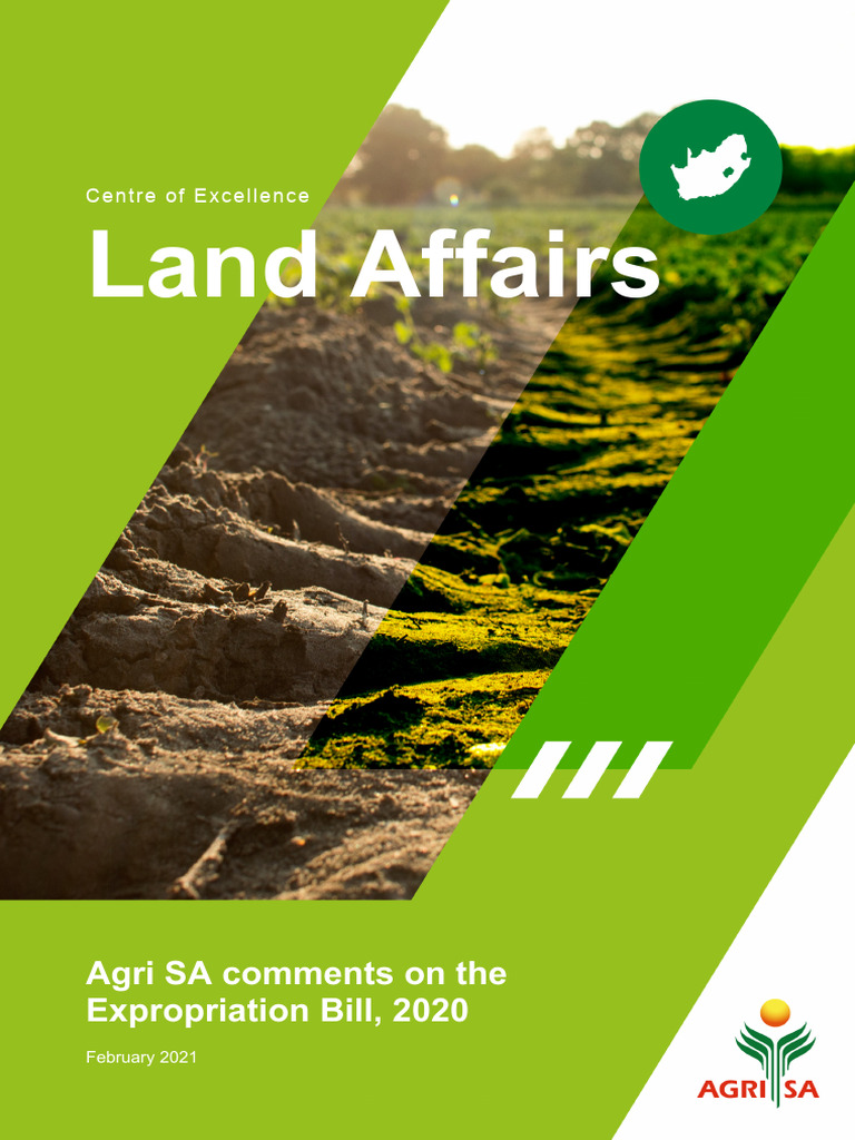 Agri SA Comments To Portfolio Committee On Expropriation Bill 2020 Final Draft | PDF | Eminent ...
