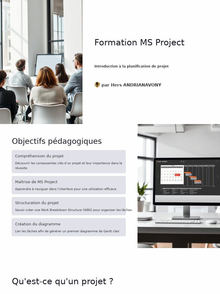 MS Project | PDF | Planification
