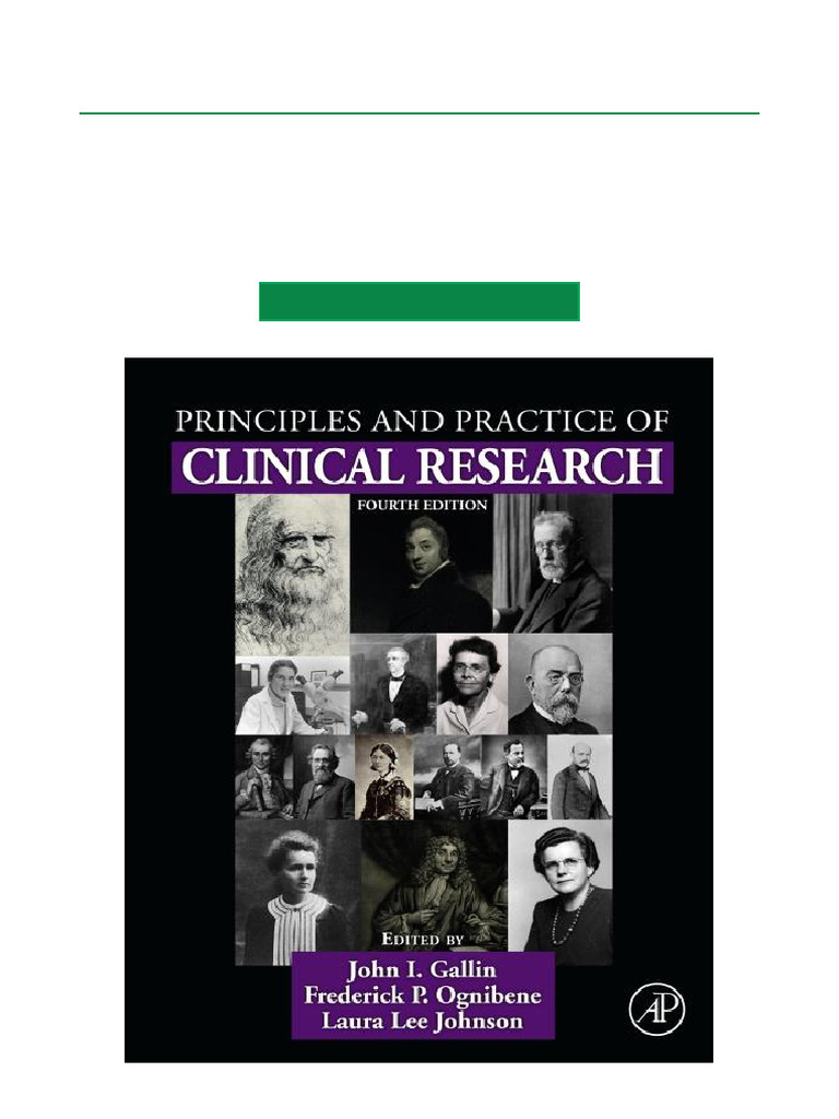Principles and Practice of Clinical Research | PDF | Hypothesis ...