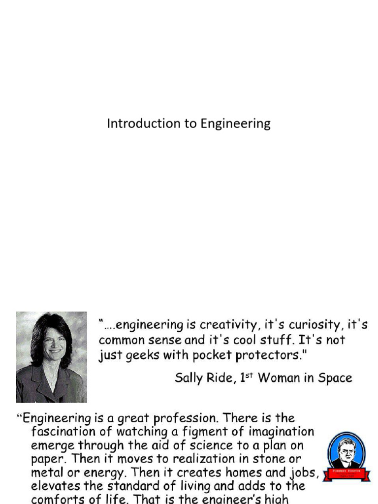Introduction to Engineering[1] | PDF