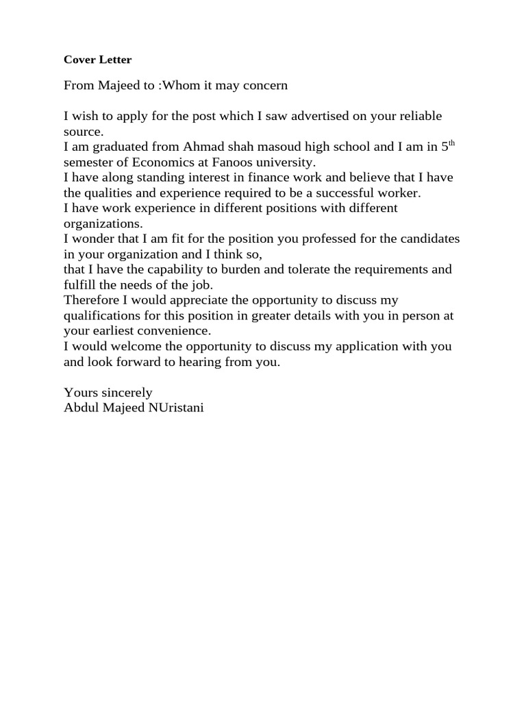 Abdul Majeed Nuristani's CV | PDF | Afghanistan | Kabul