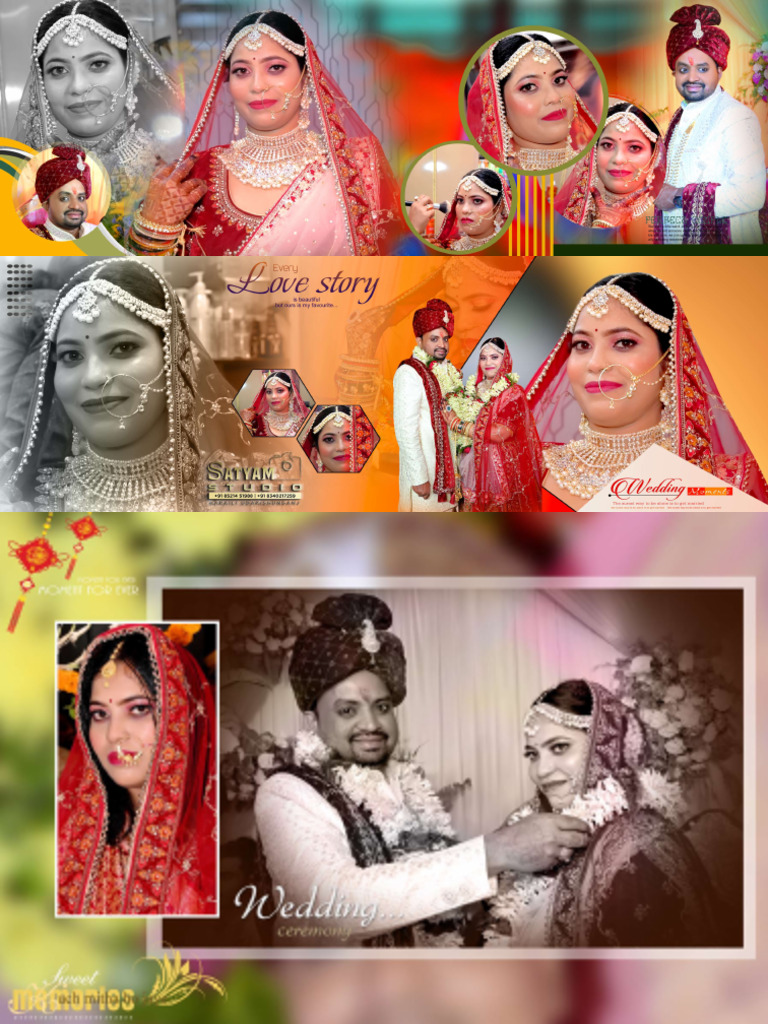 Sargam Weds Avinash Saryam Studio | PDF