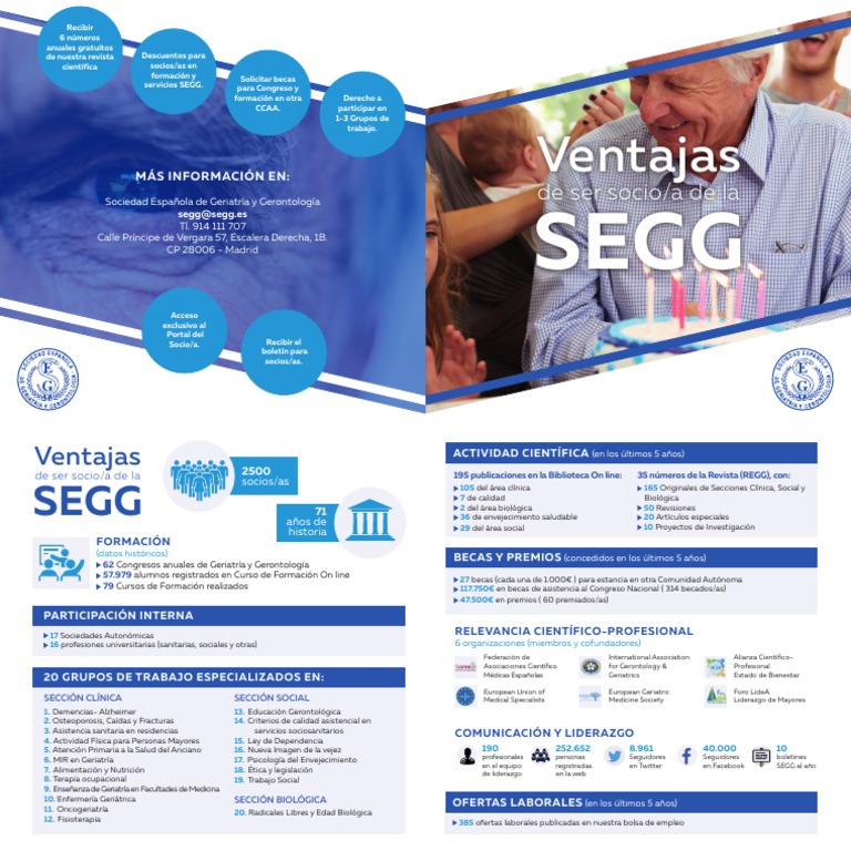 Ventajas SEGG | PDF | Geriatría | Medicina