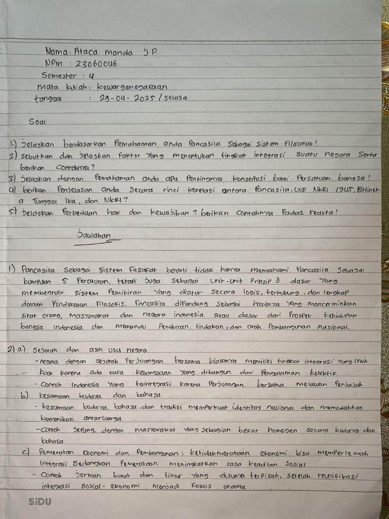 Ataca Manda Juchika Putri (23060046) - Dikompresi | PDF