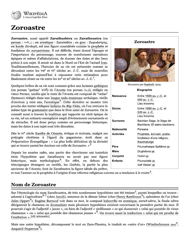 Zoroastre | PDF