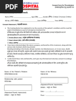 Hiv Consent Form | PDF