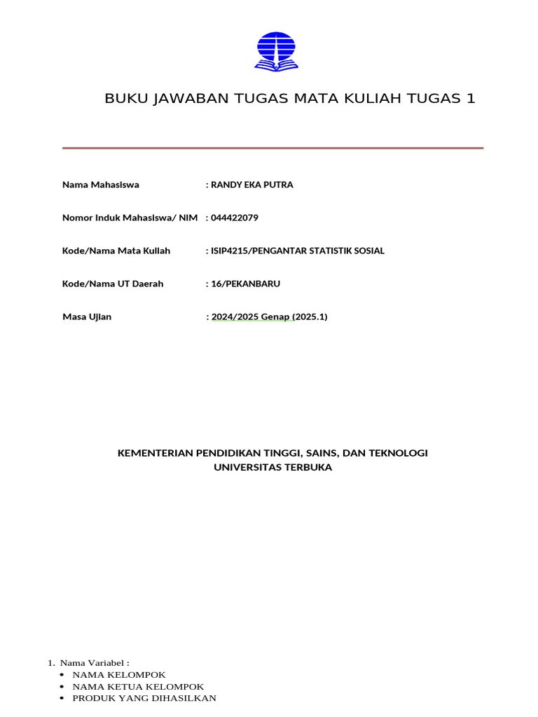 BJT_TUGAS 1_ISIP4215 | PDF