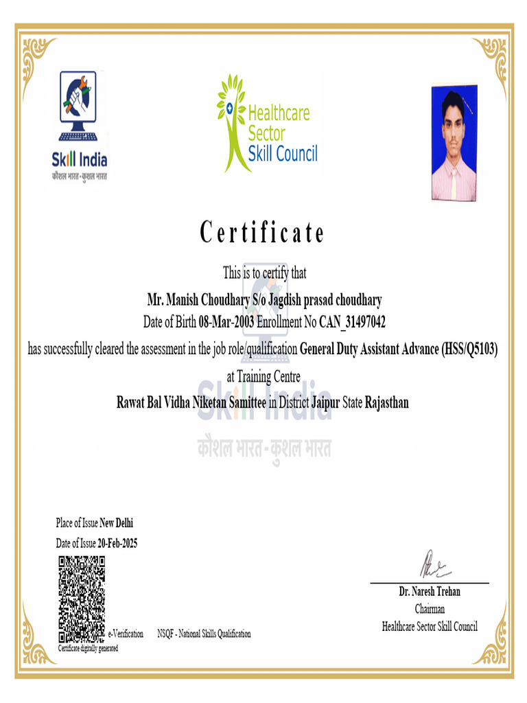 CAN - 31497042 - Manish Choudhary | PDF