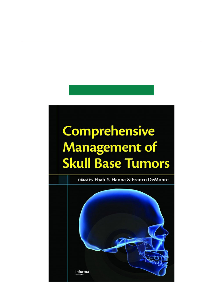Management of Skull Base Tumors | PDF | Otorhinolaryngology | Human Anatomy