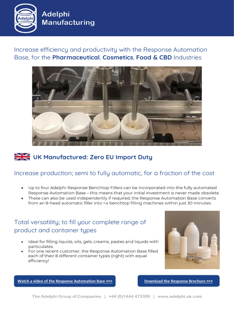 Response Automation - Benefits and Quality Points Overview | PDF