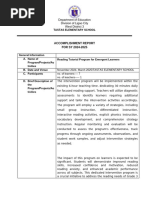 Class Reading Profile Template | PDF