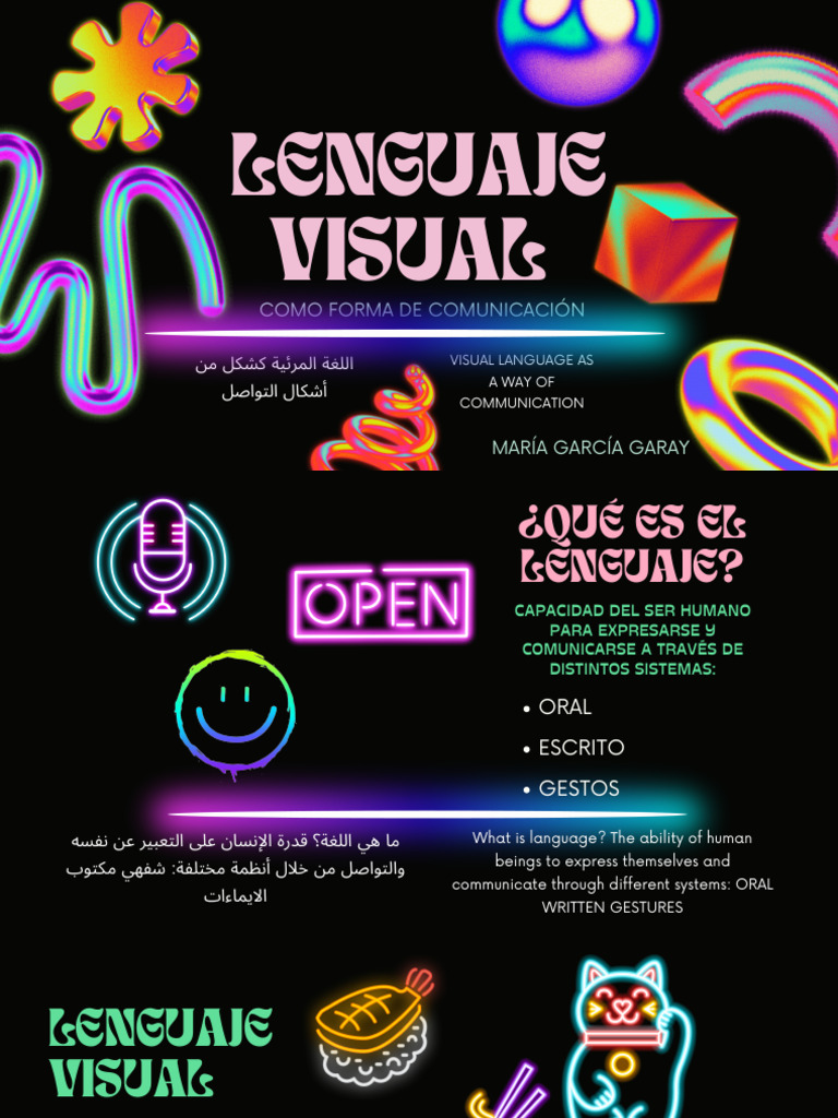 01 - Lenguaje Visual - Presentación | PDF