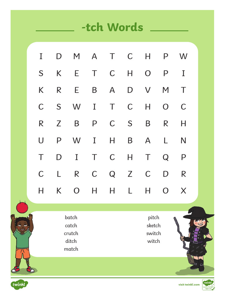 T e 1651649779 TCH Words Word Search - Ver - 1 | PDF