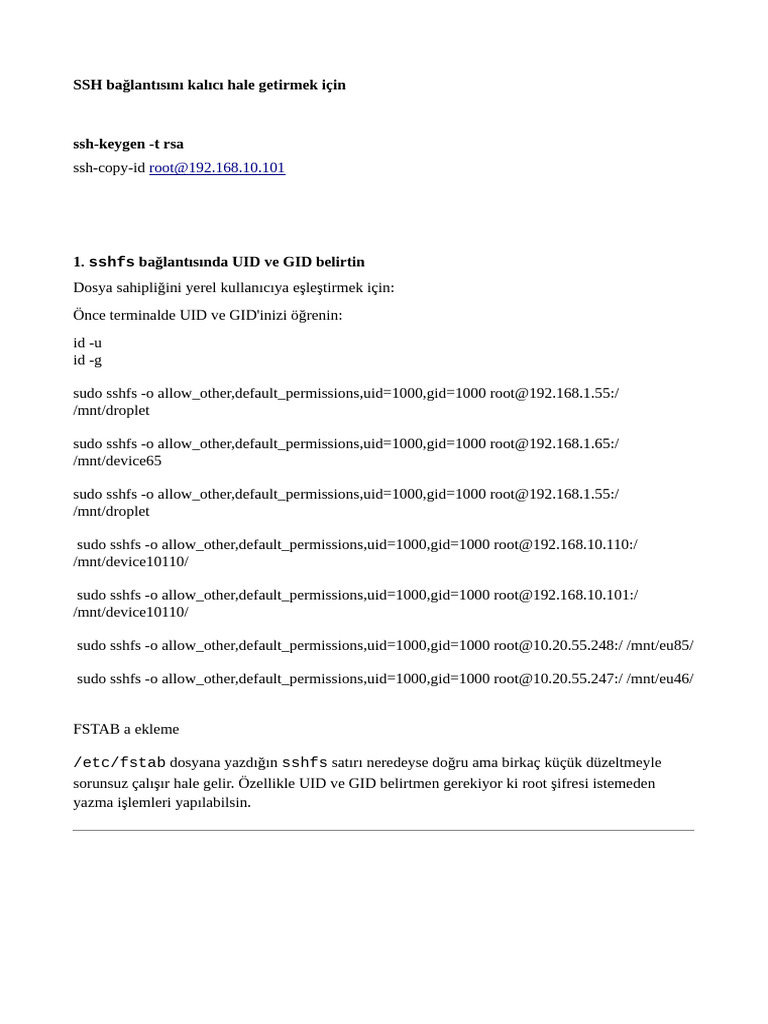 sshfs_kurulumu | PDF