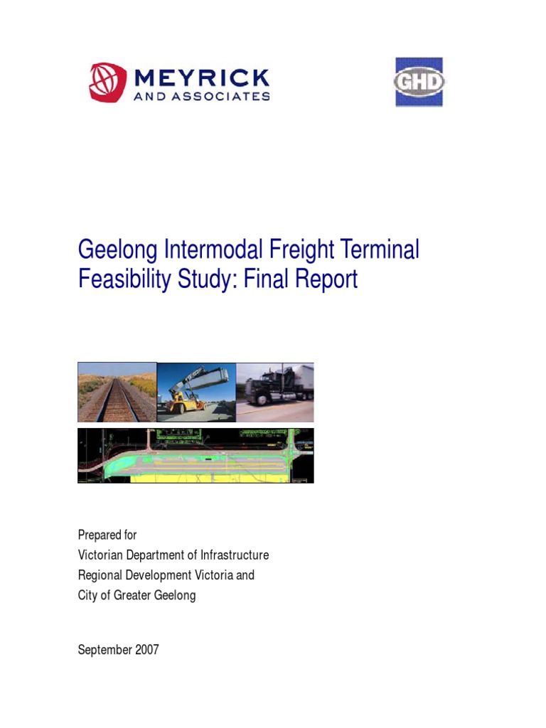 8cbc146702a517e-Intermodal Freight Terminal Feasibility Study - Final | PDF | Containerization ...