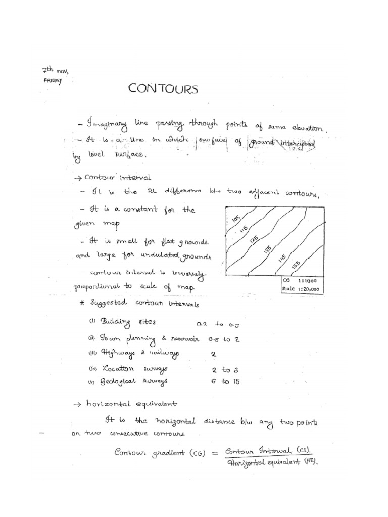 Survey Contour | PDF