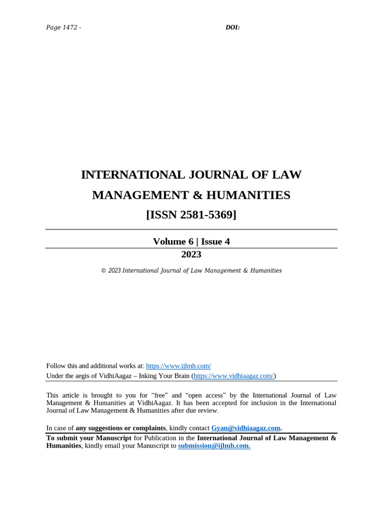 An Analysis On The Admission and Confession in The Indian Evidence Act ...