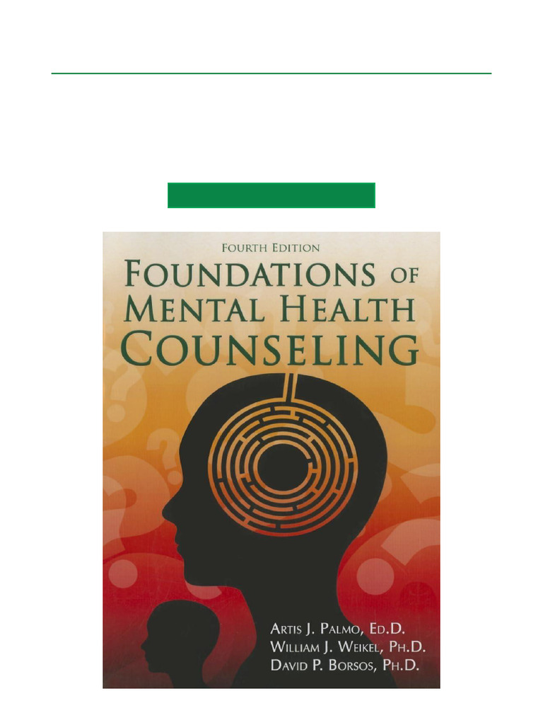 Foundations of Mental Health Counseling - 4th Edition PDF Ebook With ...