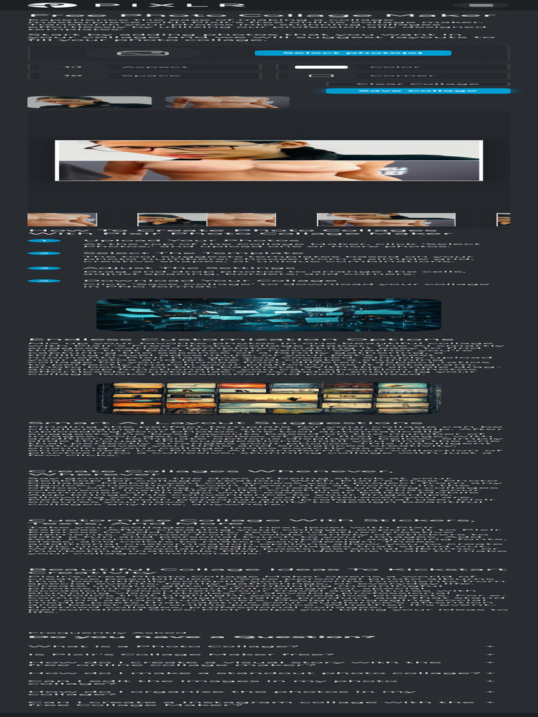 Photo Collage | PDF | Page Layout | Software
