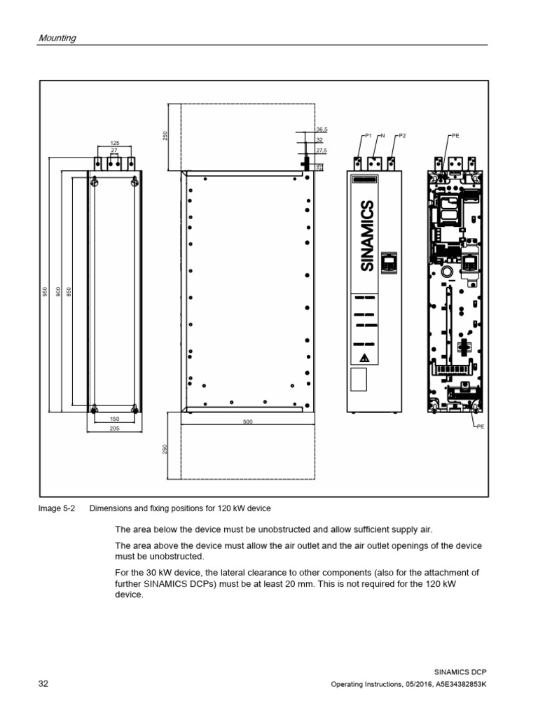 DCP120 Mounting Instructions | PDF