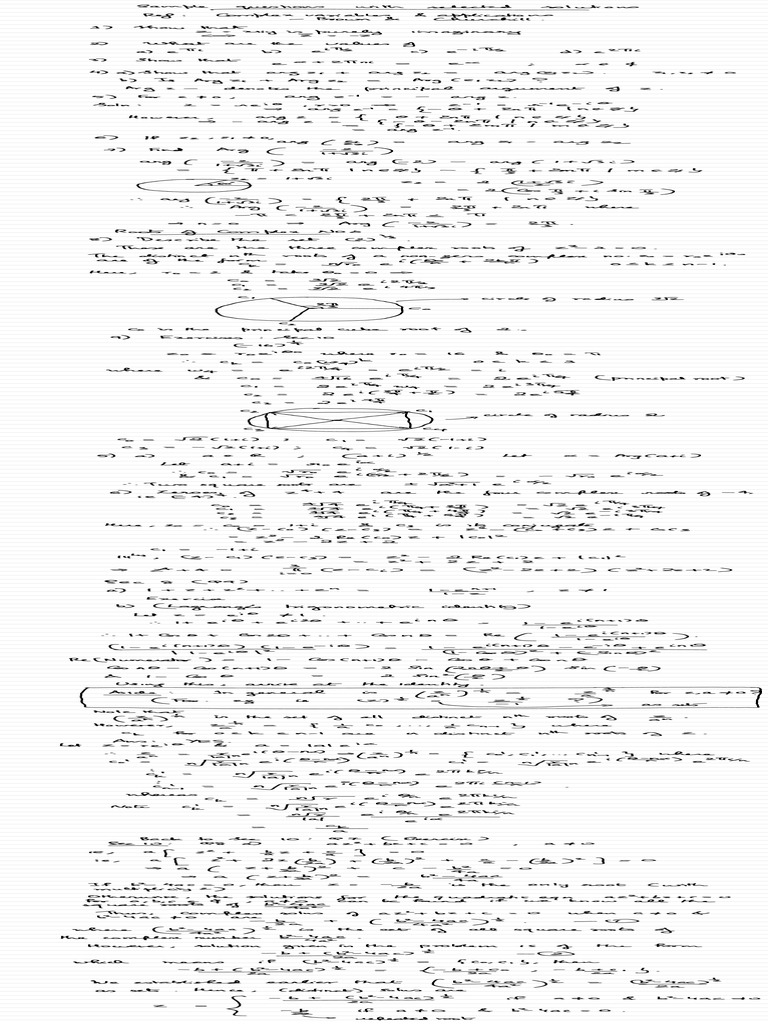 Complex Analysis Problems Set 1 (Till Section 10) | PDF