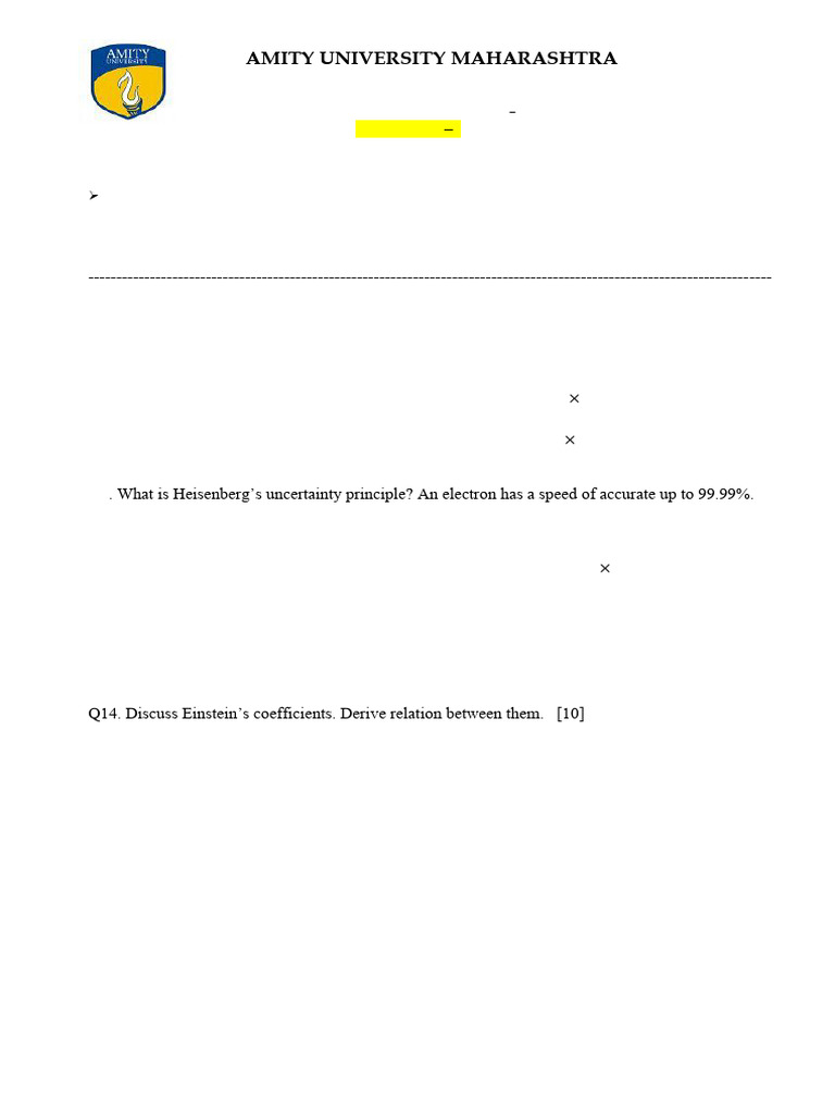 Assignment - Module 2 APPLIED PHYSICS - II Modern Physics | PDF | Electron | Wavelength