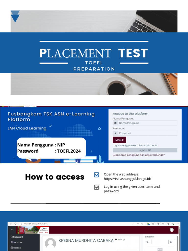 Placement Test Guideline | PDF
