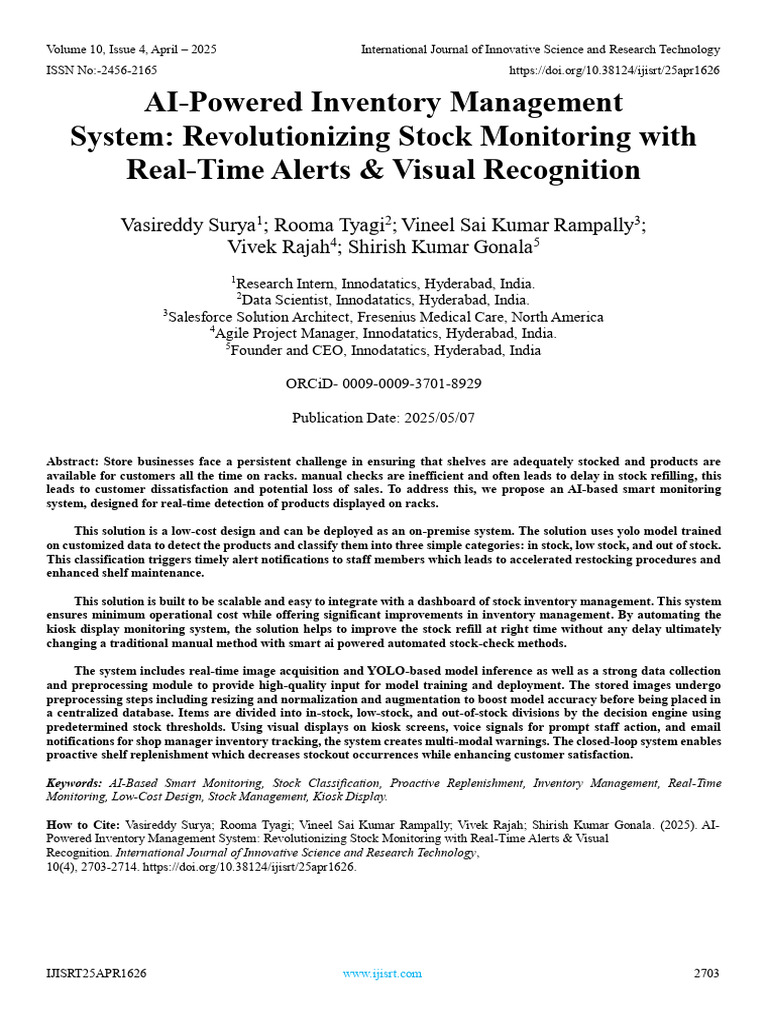 AI-Powered Inventory Management System: Revolutionizing Stock ...