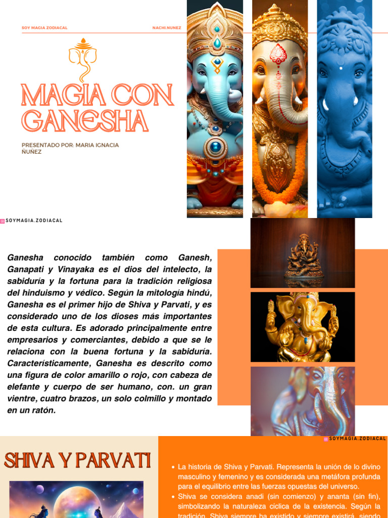 Curso Magia Con Ganesha | PDF | Shiva | Mantra