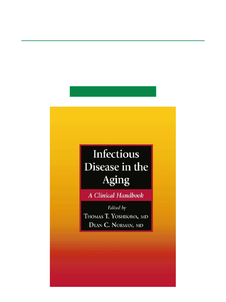 Infectious Disease in The Aging A Clinical Handbook - 1st Edition Digital Download | PDF ...