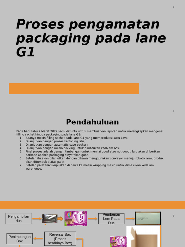 PPT proses packaging dan filling sachet machine 2 maret 2022 | PDF